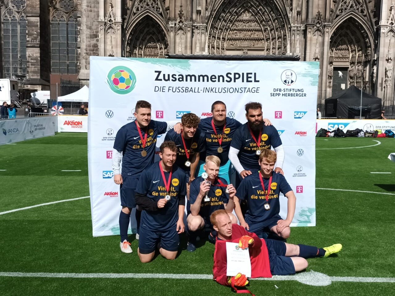 Die GWK bei den Fuß·ball-Inklusions·tagen